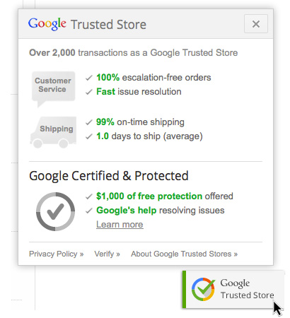 SkinMedix is Awarded Google Trusted Store Badge | Skinmedix